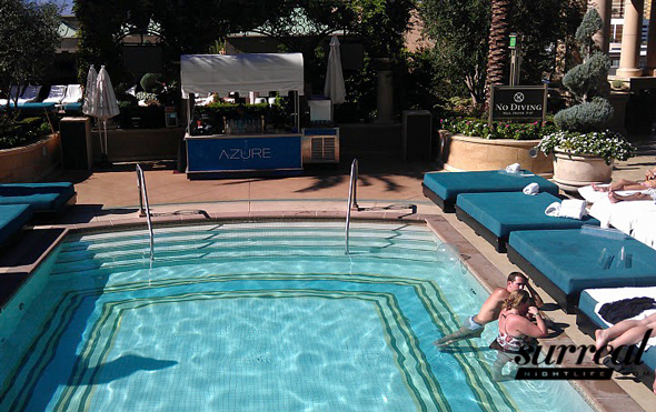 Azure Pool Club Bottle Service Las Vegas | Surreal