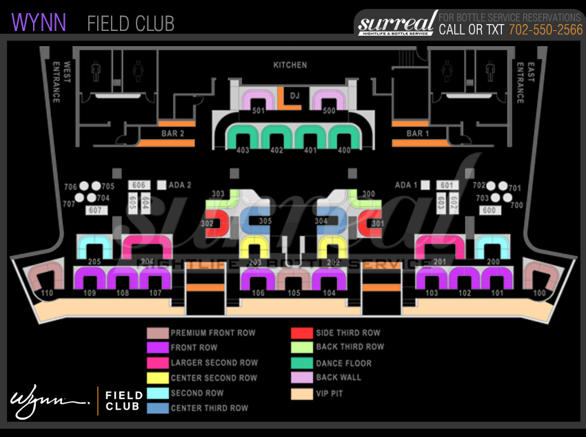 Wynn Field Club Vegas – Bottle Service at Allegiant Stadium | Surreal ...